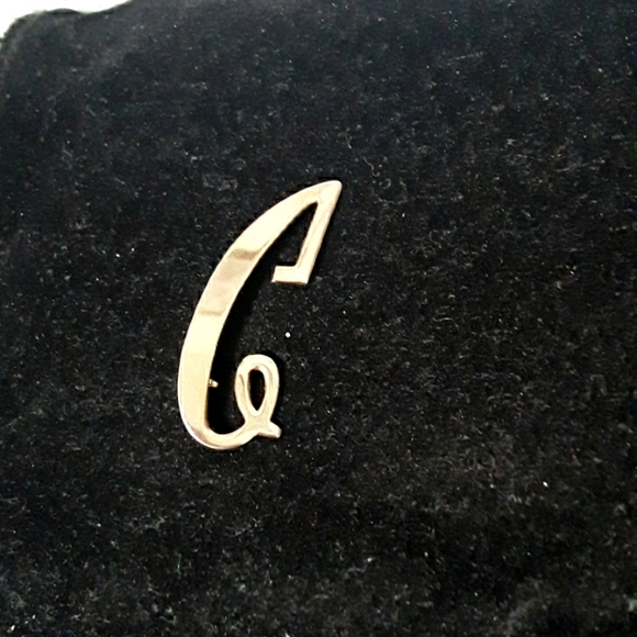 Source Unknown | Jewelry | Vintage Letter C 2k Gf Pin | Poshmark